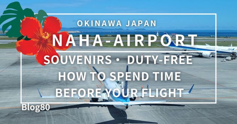 【Okinawa, Japan】 How to Spend Time Before a Flight at Naha Airport ...
